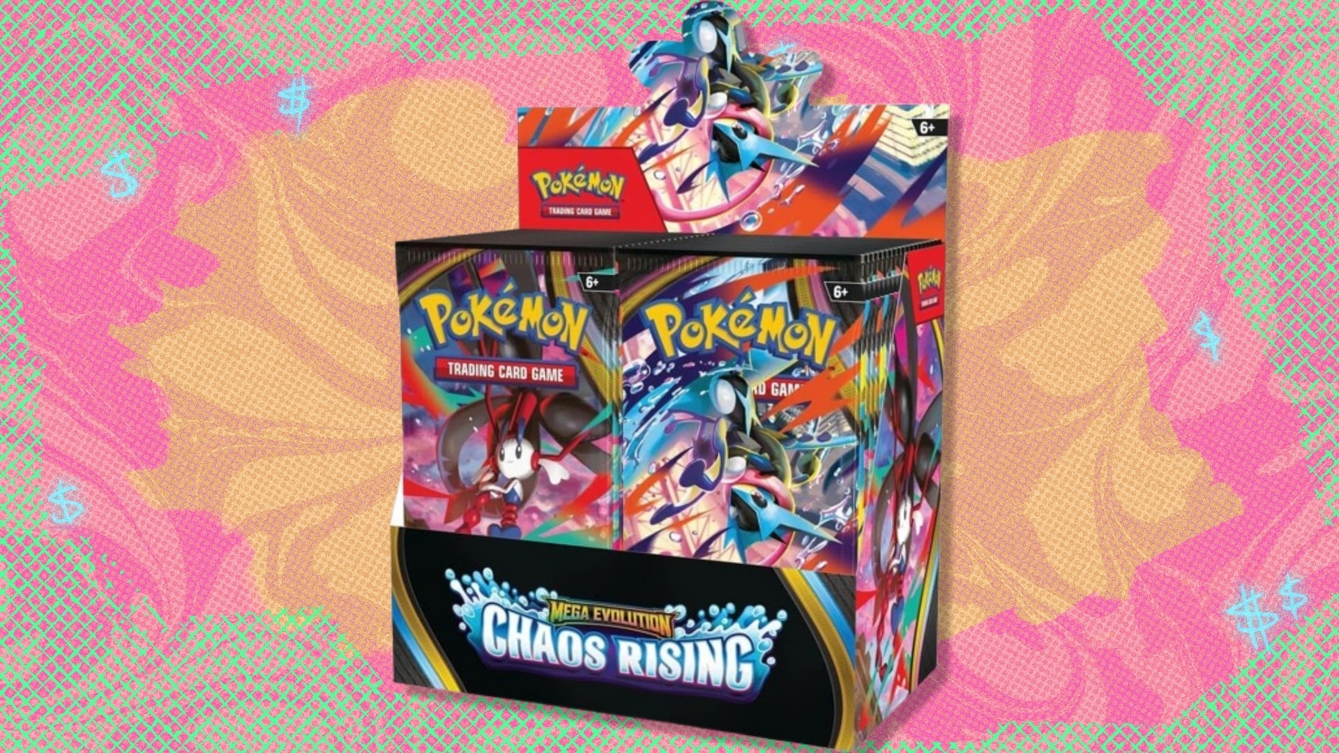 The Pokémon TCG Chaos Rising booster display box is on sale for under ...