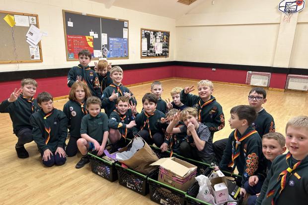 Cub scouts collect more than 600 used batteries through recycling scheme