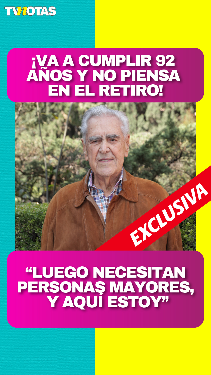 Eric del Castillo a los 91 años sorprende con su sinceridad: “Me ...