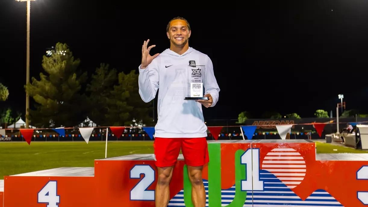 Wildcat wrap: Arizona track and field’s Mason Lawyer earns Big 12 accolades
