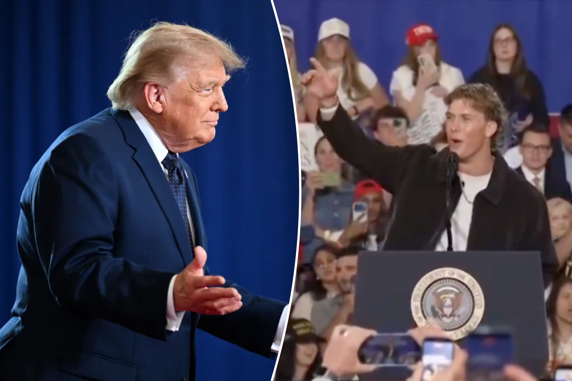 Trump heaps praise on Giants’ Jaxson Dart: ‘Future Hall of Famer’