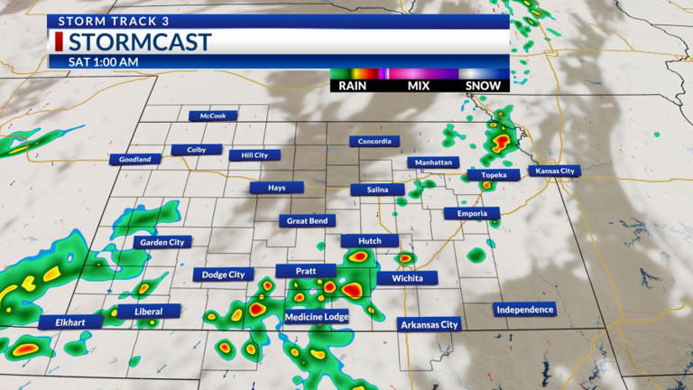 Storm Track 3 forecast: Spotty storms through Saturday, warmer Memorial Day