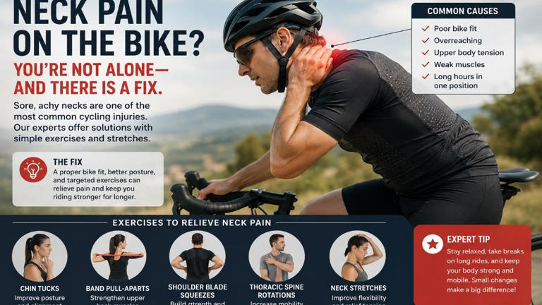 Are you ignoring this common cycling pain? Experts reveal the simple ...