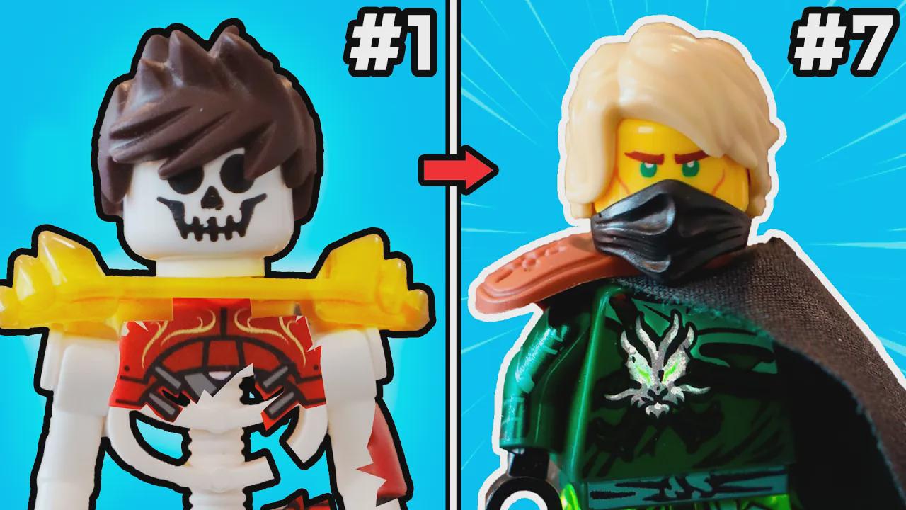 I built alternate Ninjago timelines
