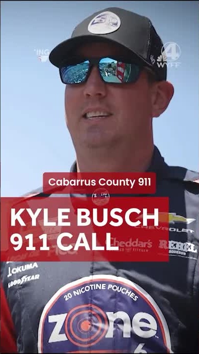 Released 911 call sheds light on Kyle Busch’s medical emergency hours ...