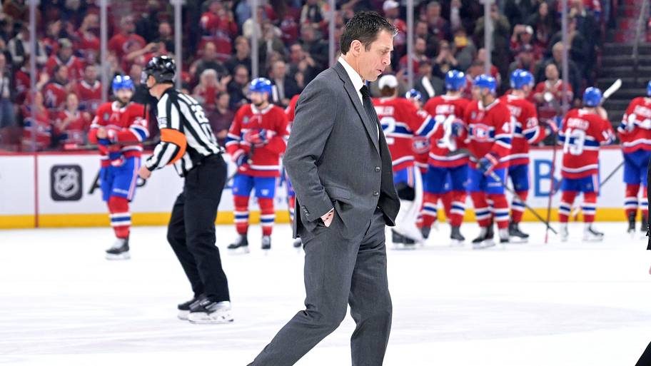 Rod Brind'Amour couldn't believe Canadiens broke Jacob Slavin in Game 1