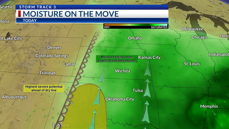 Storm Track 3 forecast: Spotty storms through Saturday, warmer Memorial Day