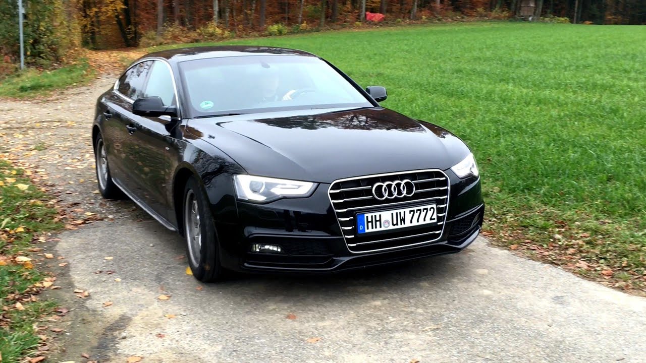 2015 Audi A5 Sportback Sline 2.0 TDI (190 HP) Test Drive