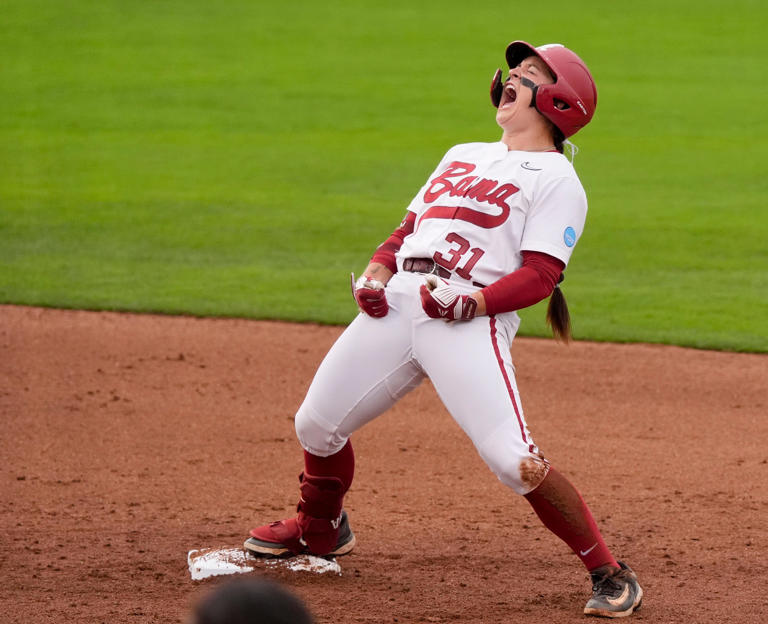 Alabama softball attempts super regional series win vs LSU: Weather ...