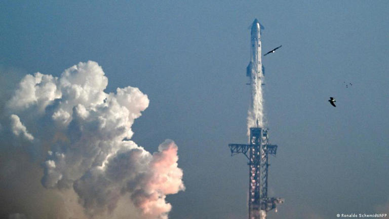 SpaceX launches biggest Starship rocket yet in test flight