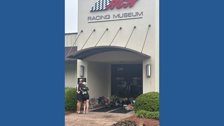 Kyle Busch fans share memories and pay tribute to NASCAR legend outside ...