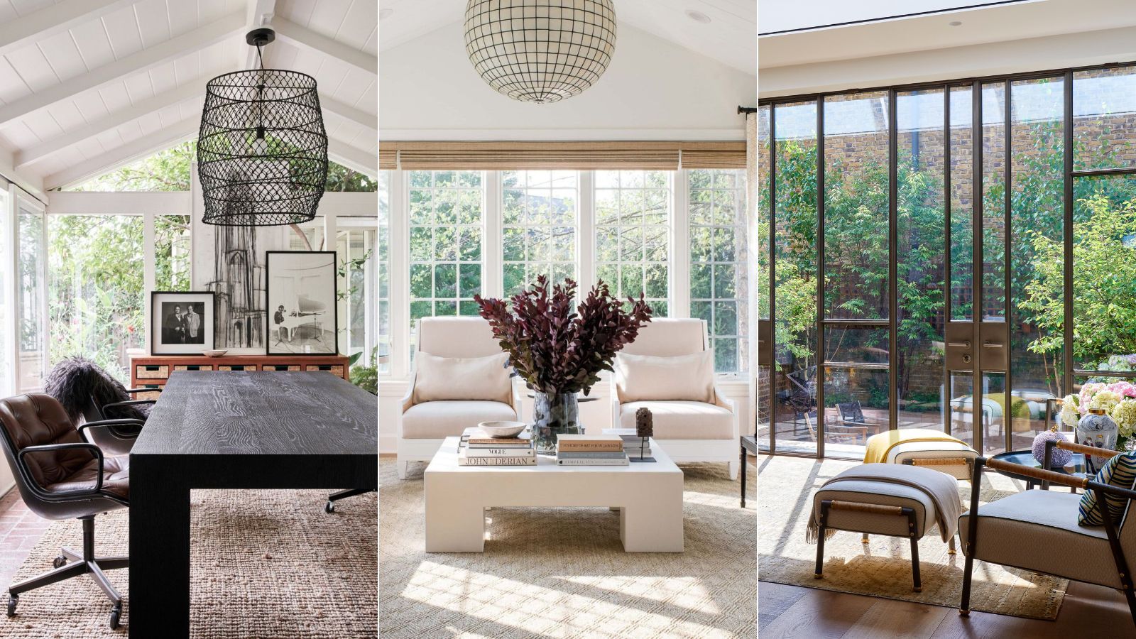 Sunroom ideas – high-style room designs that let the light in