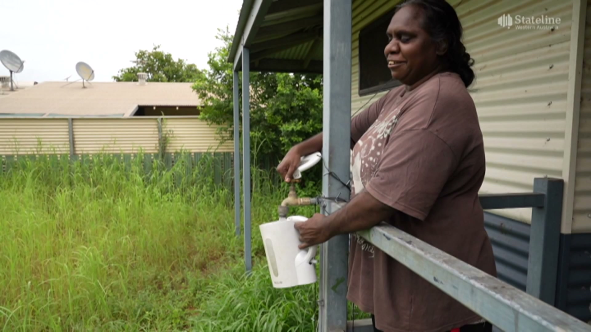 Remote Indigenous community dealing with housing maintenance issues and ...