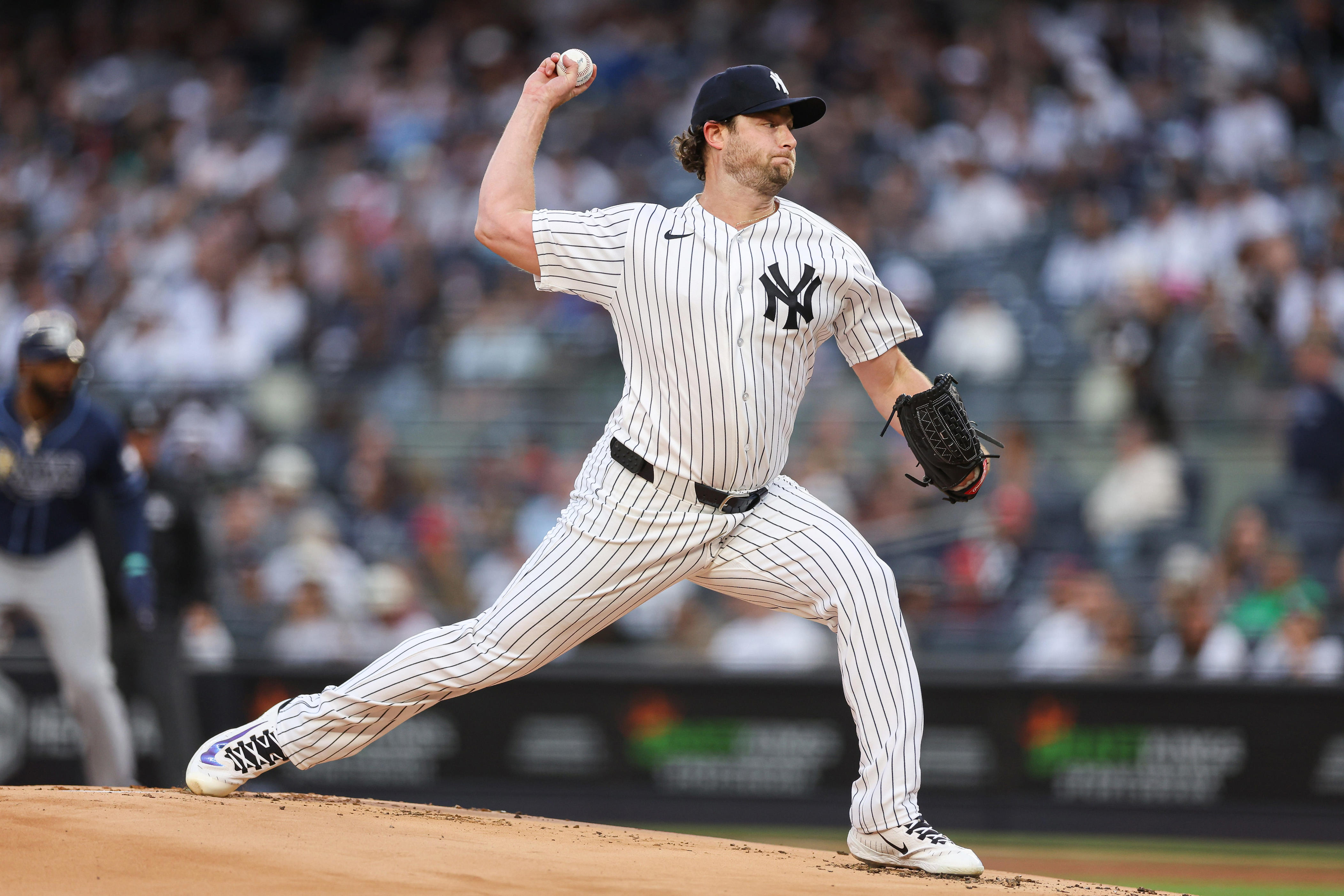 Gerrit Cole shuts down Rays in 6-inning season debut but Yankees blow it