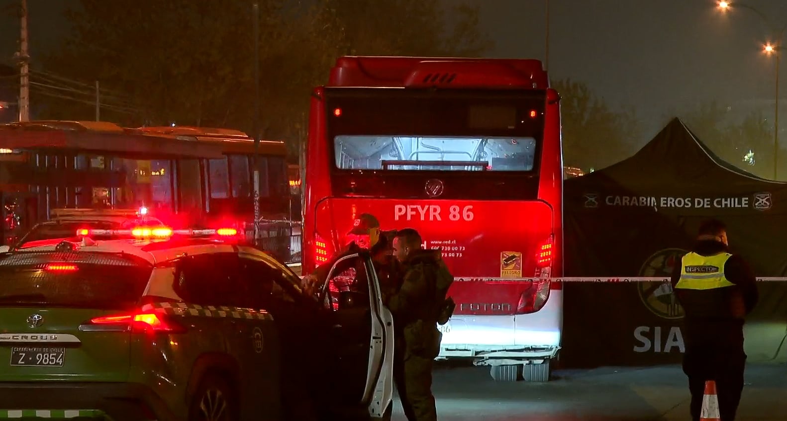 Adulta mayor muere tras ser atropellada por bus Red en Estación Central ...