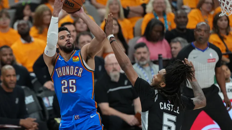 Stephon Castle-Ajay Mitchell dustup: Spurs security restrains San ...