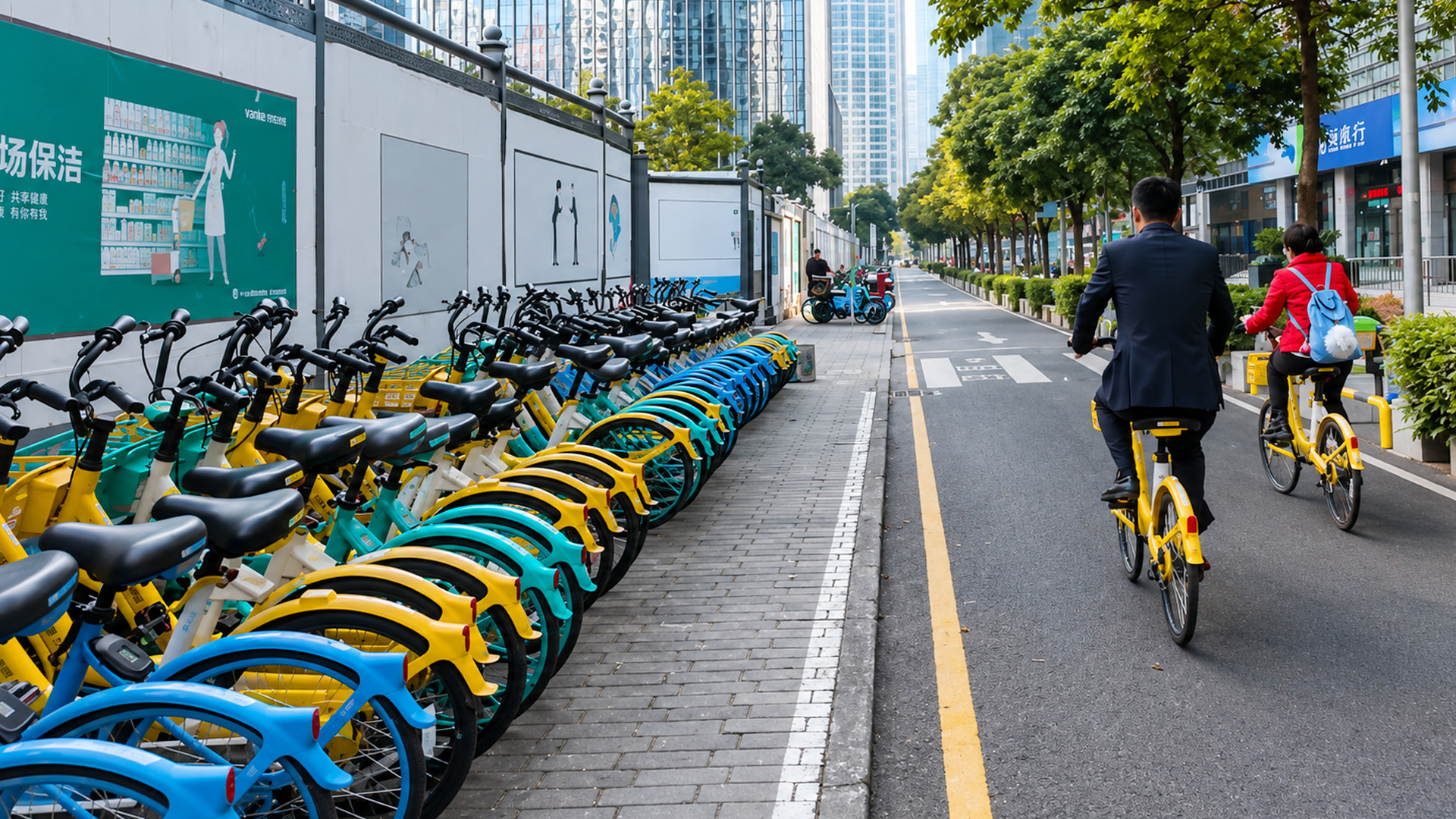 China’s urban commuters are quietly choosing shared bikes over cars