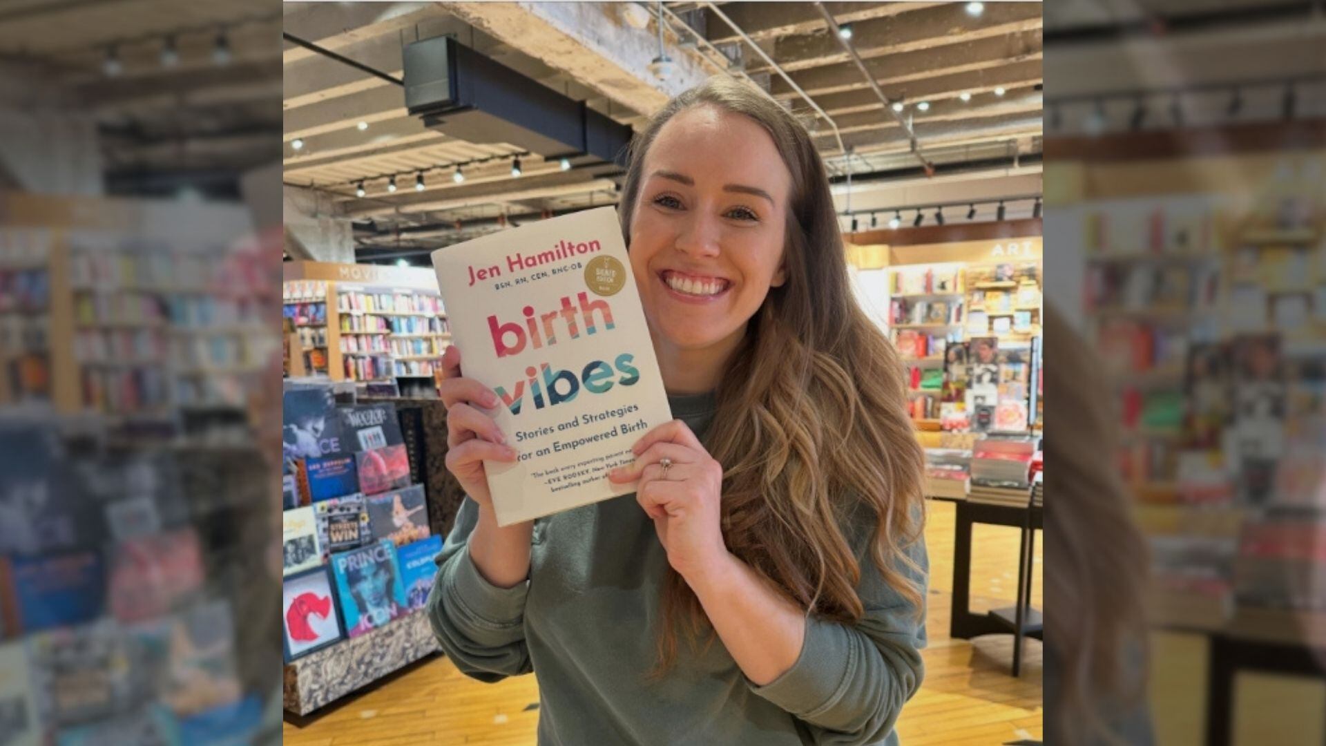 Jen Hamilton, delivery nurse turned best-selling author, speaks to ...