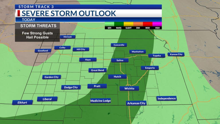 Storm Track 3 forecast: Spotty storms through Saturday, warmer Memorial Day
