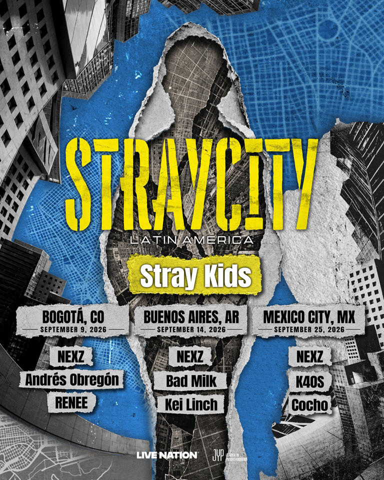 Live Nation, JYP launch STRAYCITY festival with Stray Kids headlining ...