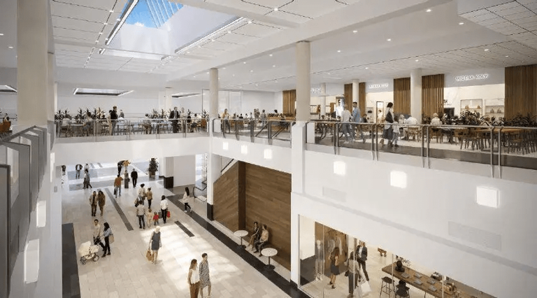 Photos: Washington Square mall food court renovation renderings revealed
