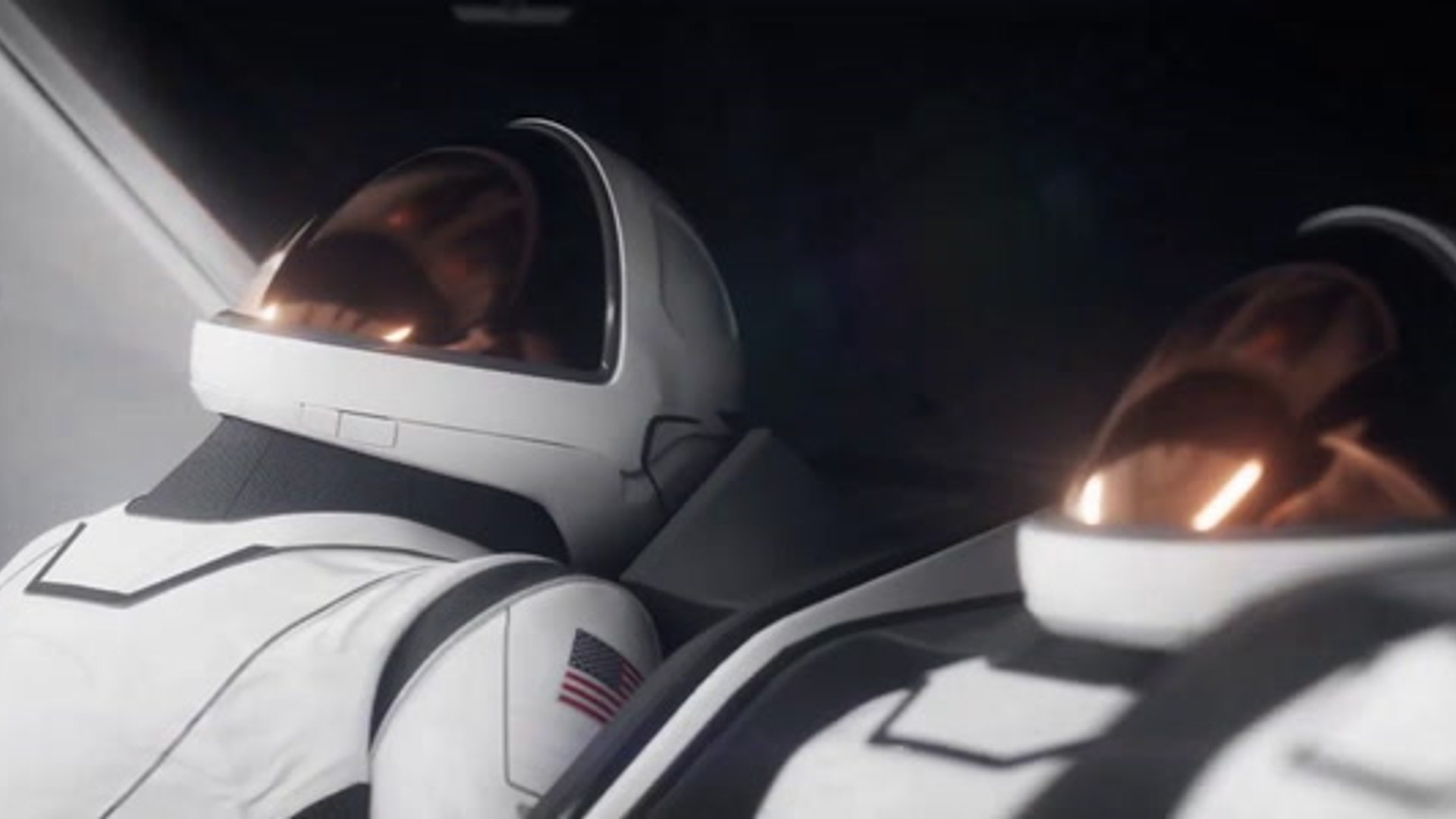 SpaceX Dragon crew is 'go for EVA operations' - animation