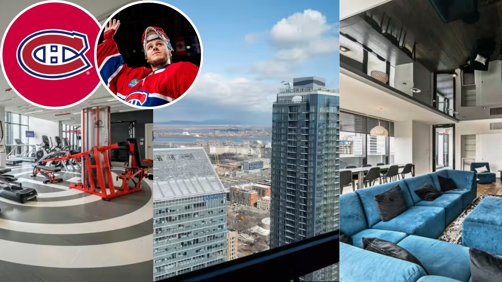 Ce superbe condo dans la Tour des Canadiens est disponible à la location