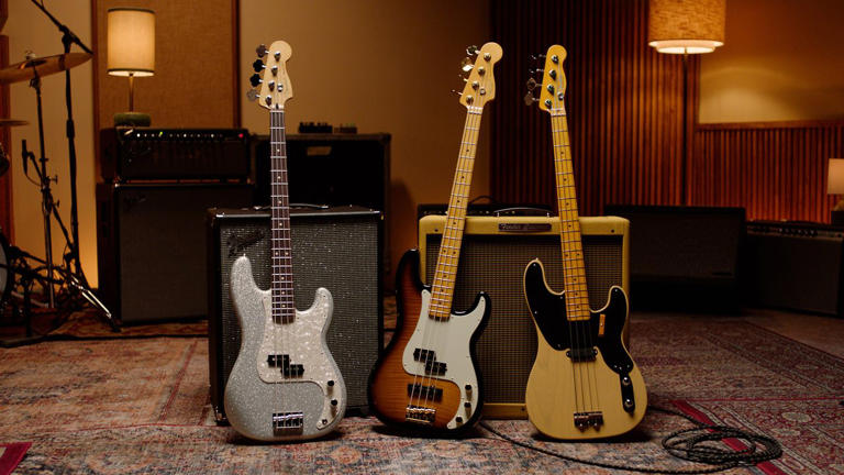 Fender celebrates 75 years of the Precision Bass with three stunning ...