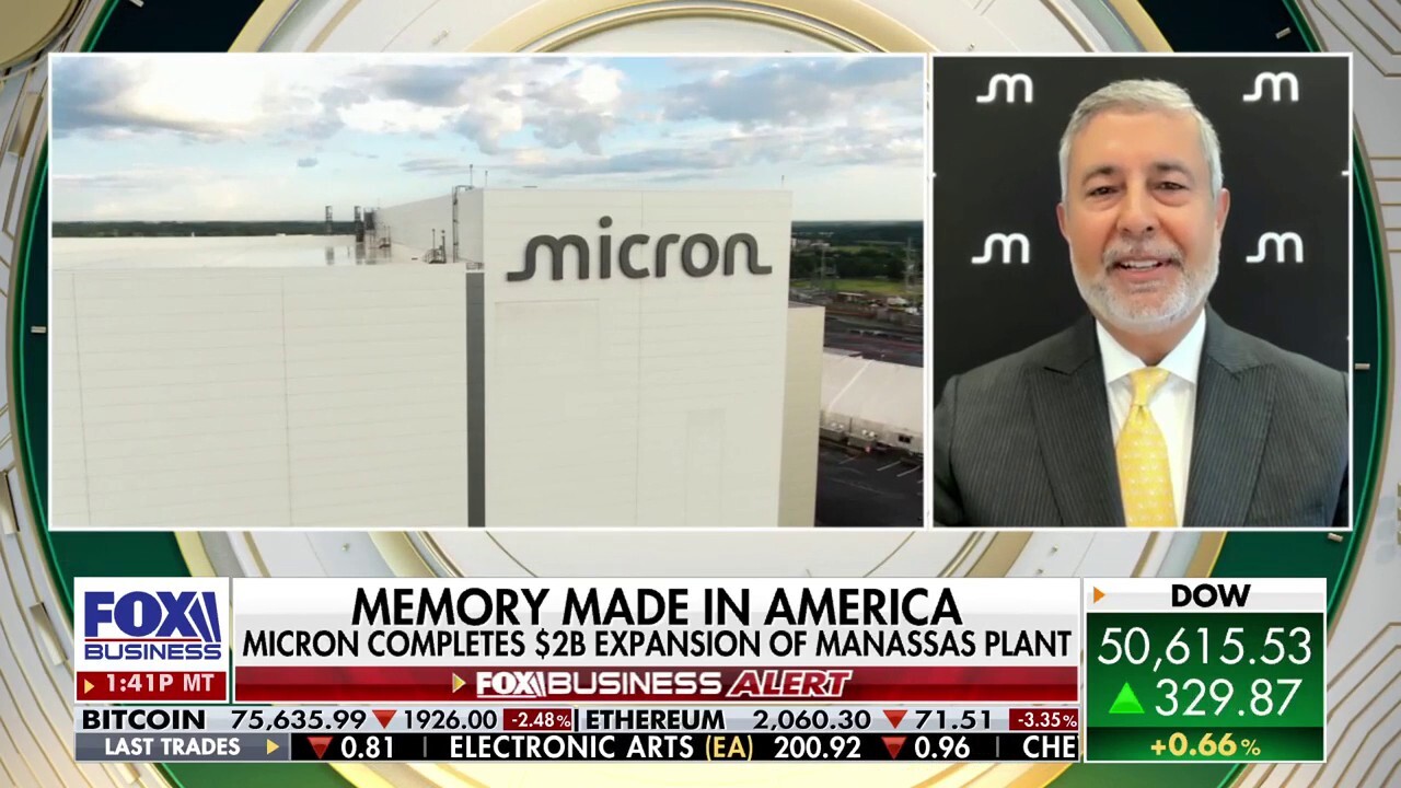 Micron completes $2B Manassas plant expansion to produce advanced US ...