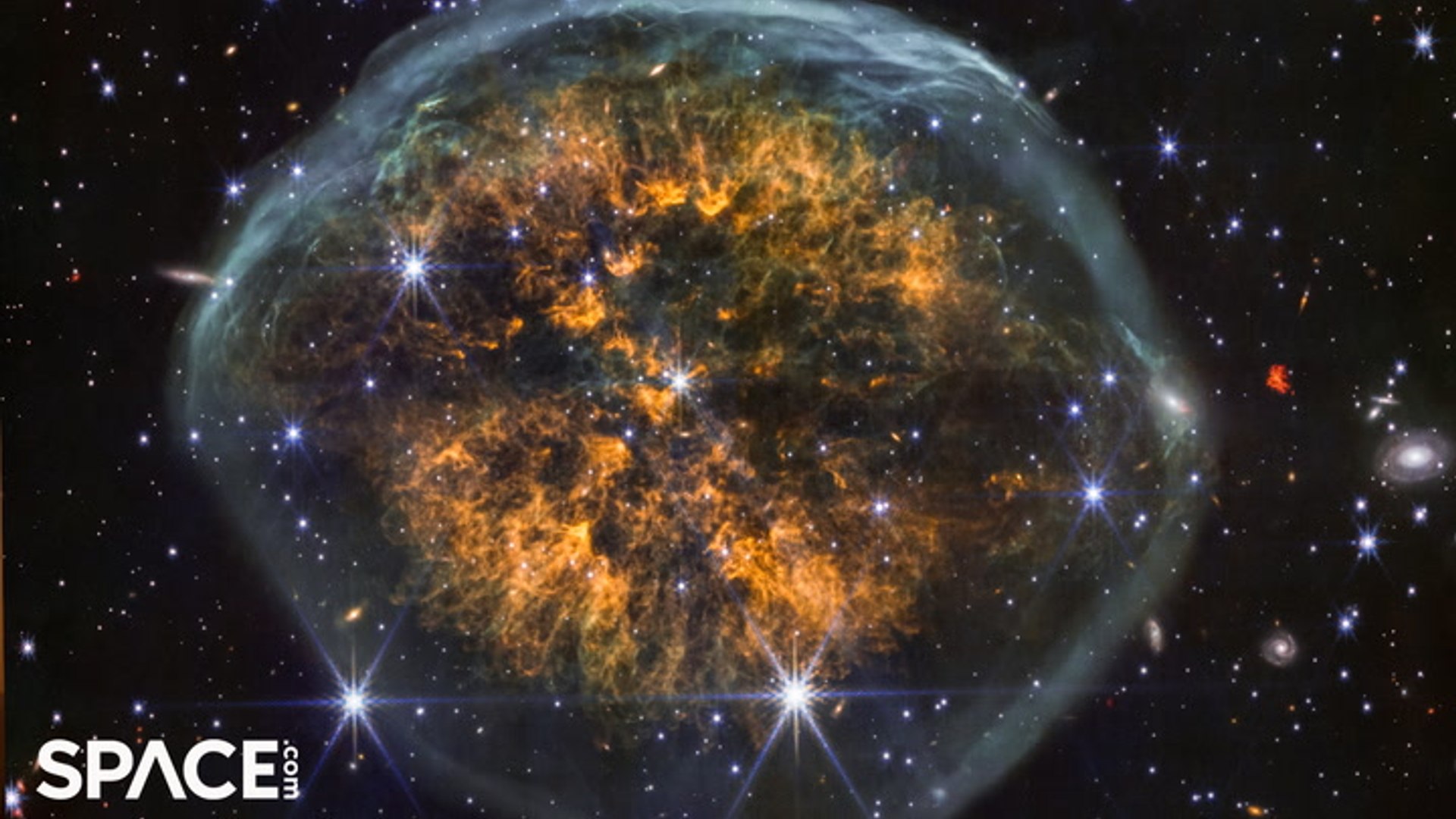 'Exposed Cranium' nebula is mind-blowing in James Webb Space Telescope ...