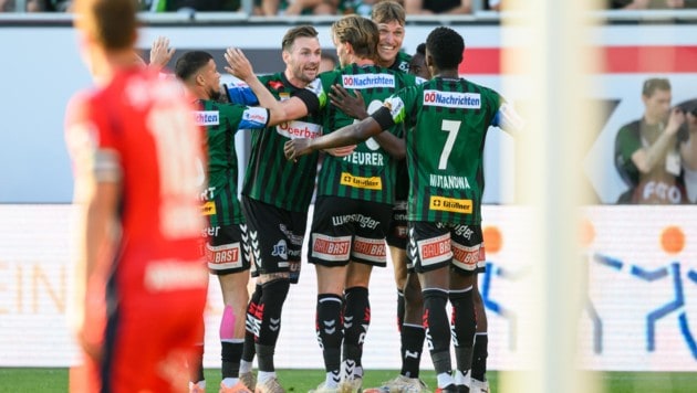 Ried gewinnt erstes Playoff-Finale gegen Rapid 2:1