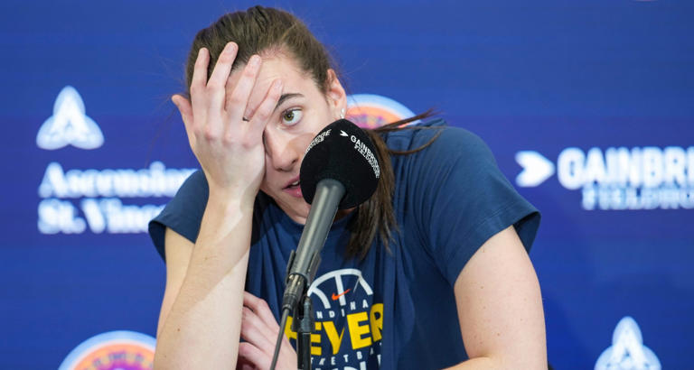 Caitlin Clark breaks injury silence