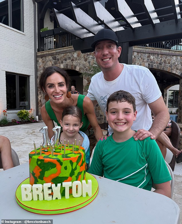 Kyle Busch's son, 11, pays heartbreaking tribute to his dad as NASCAR ...