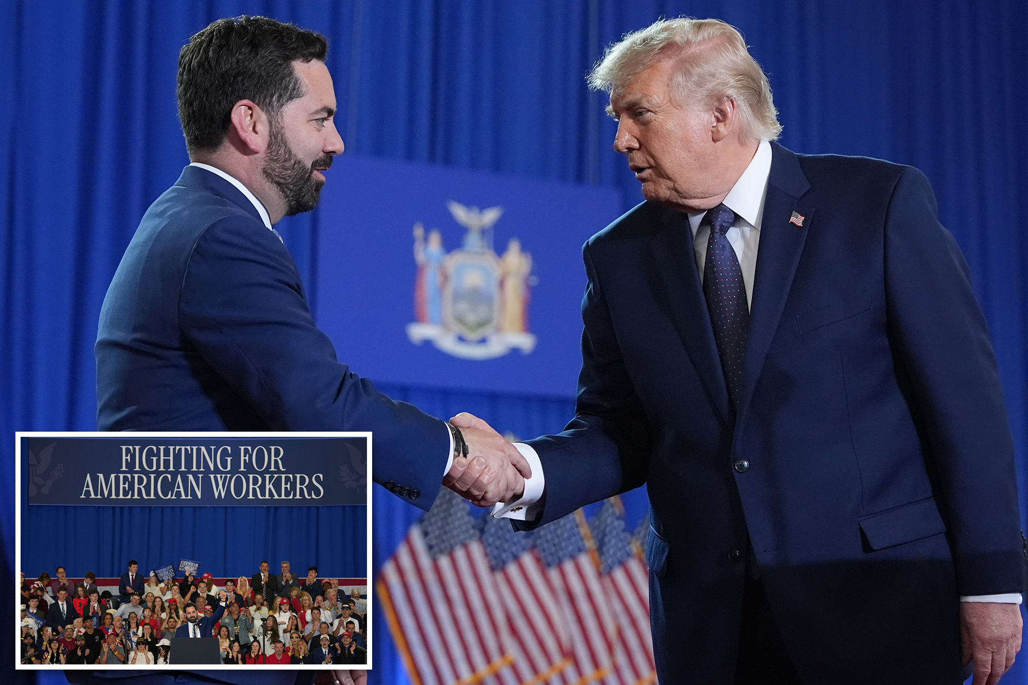 Trump touts GOP-backed tax cuts for New Yorkers, 'Mr. SALT' Mike Lawler ...