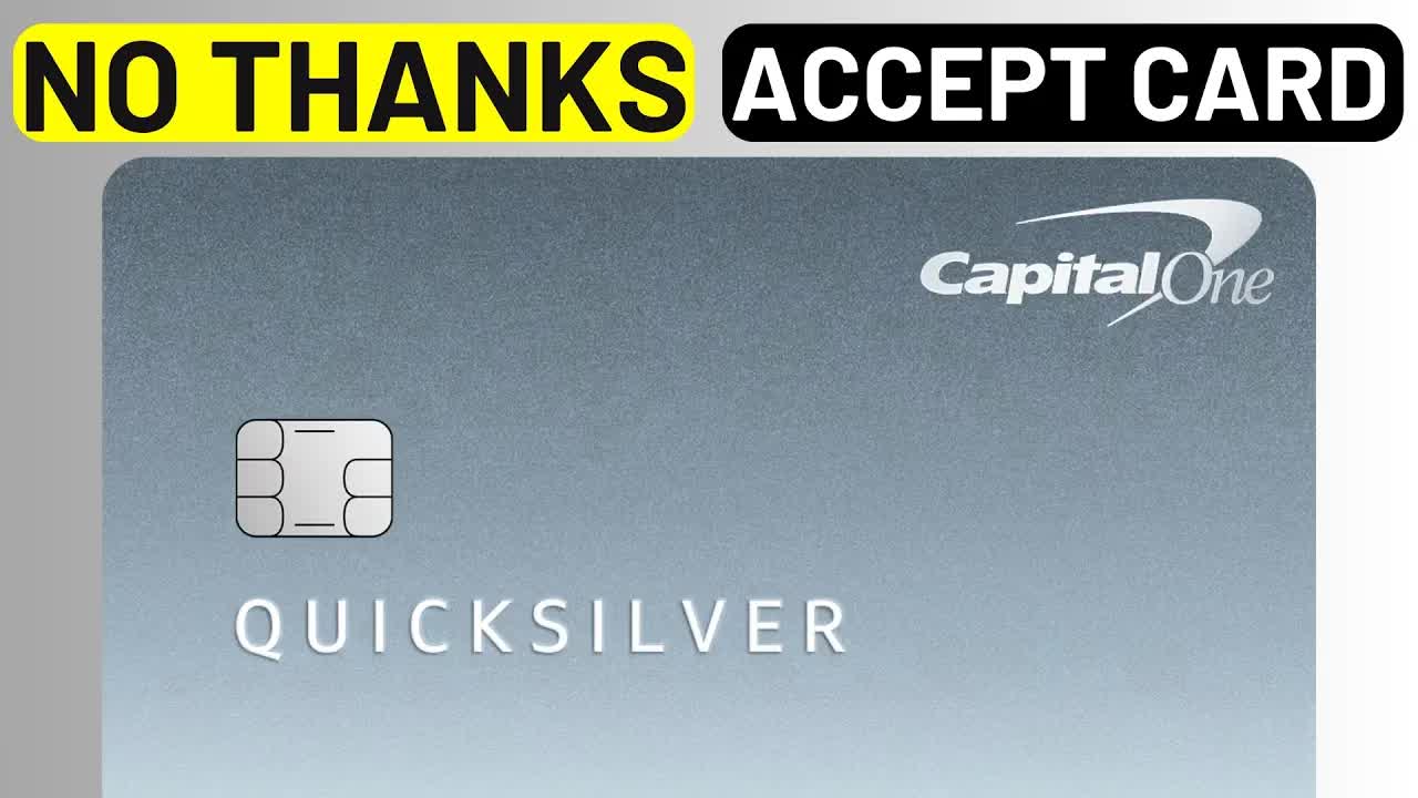 There should be a no thanks button after credit card approvals
