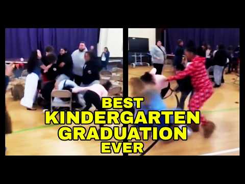 Kindergarten graduation brawl