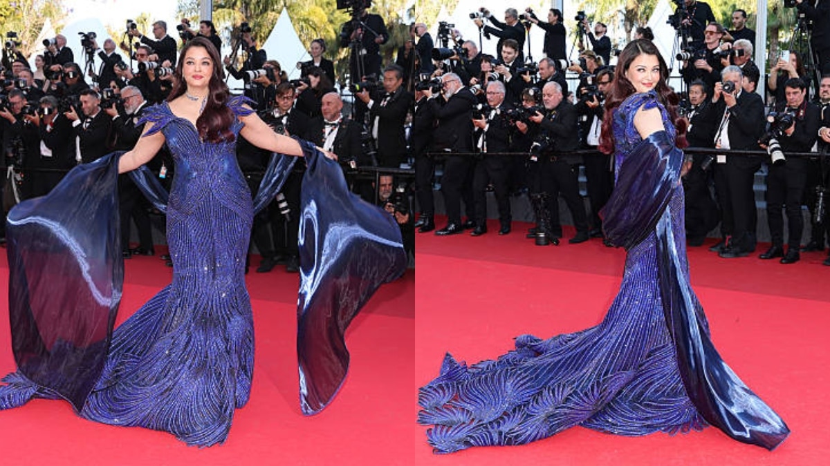 Aishwarya Rai Bachchan's Cannes look in sculptural Amit Aggarwal ...