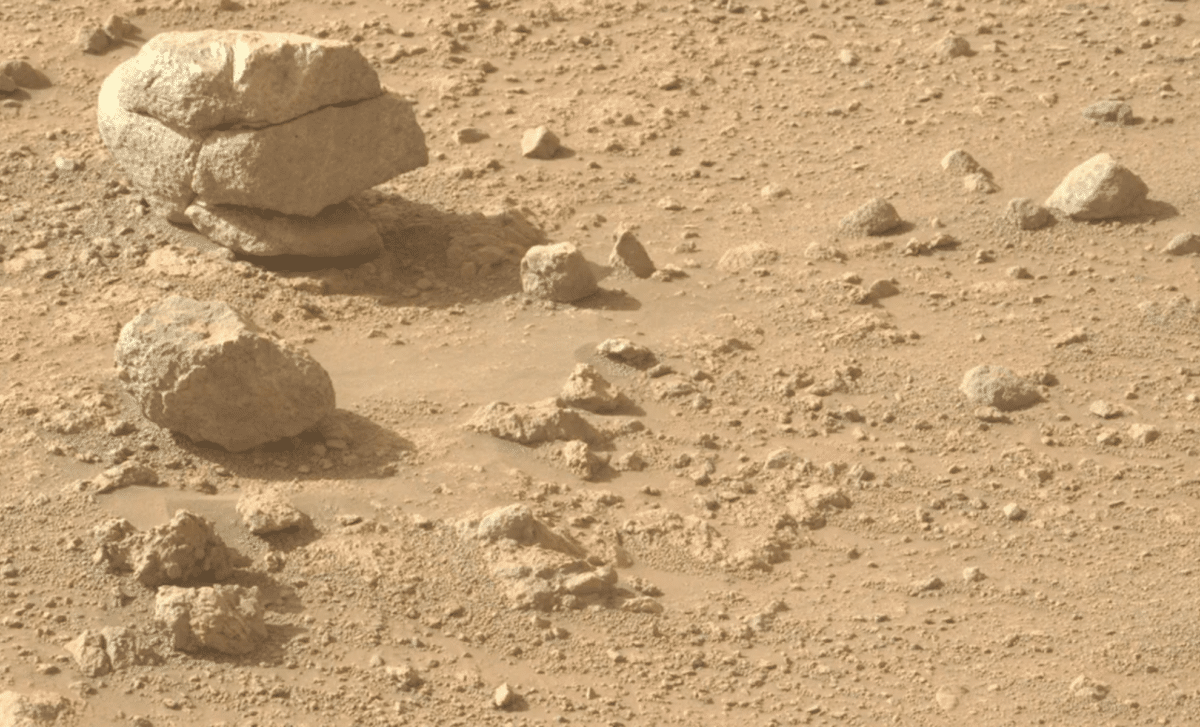 NASA’s Perseverance rover spots a strange rock tower on Mars that ...