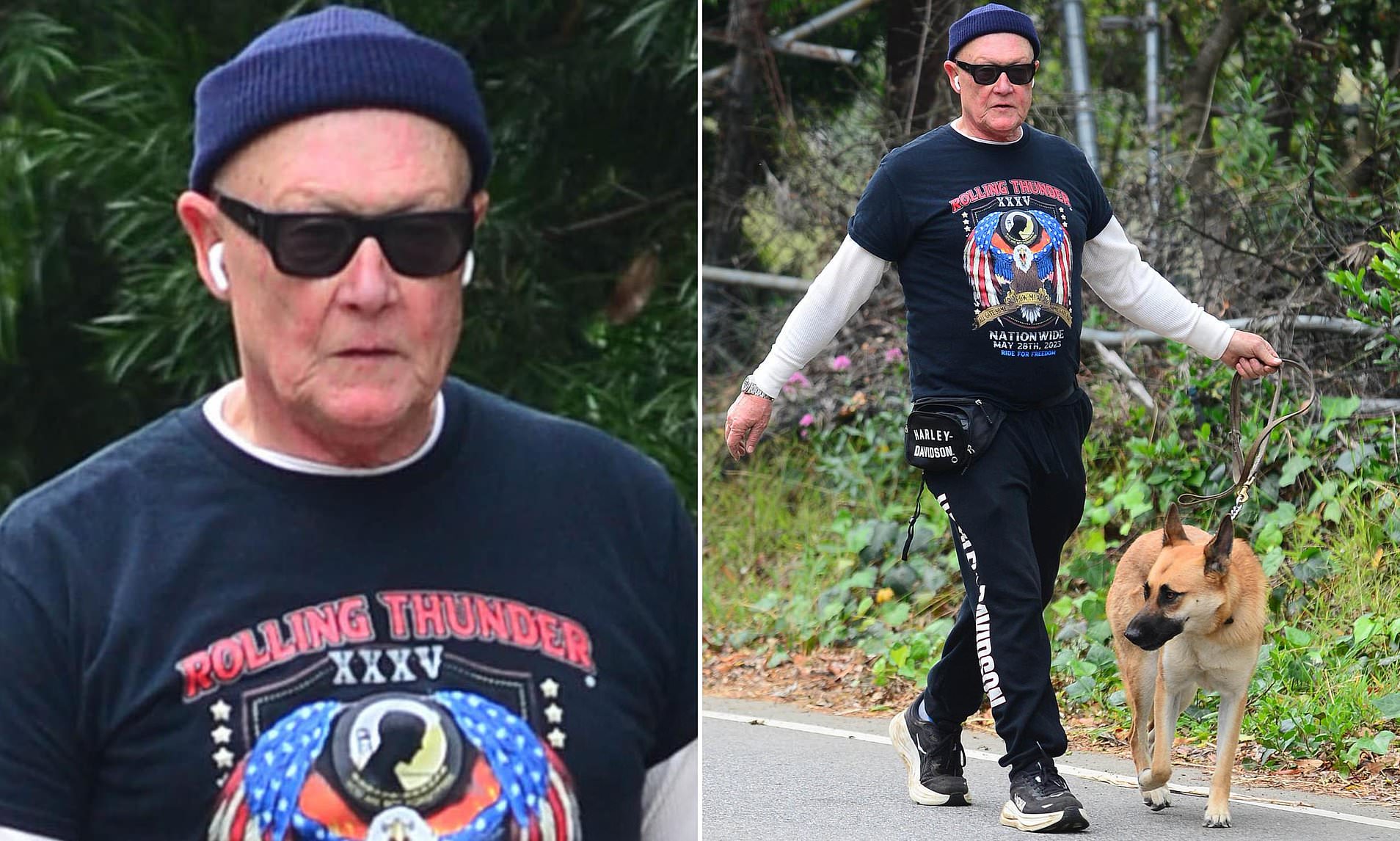 Die Hard and Terminator heartthrob is sprightly at 67... can you guess ...