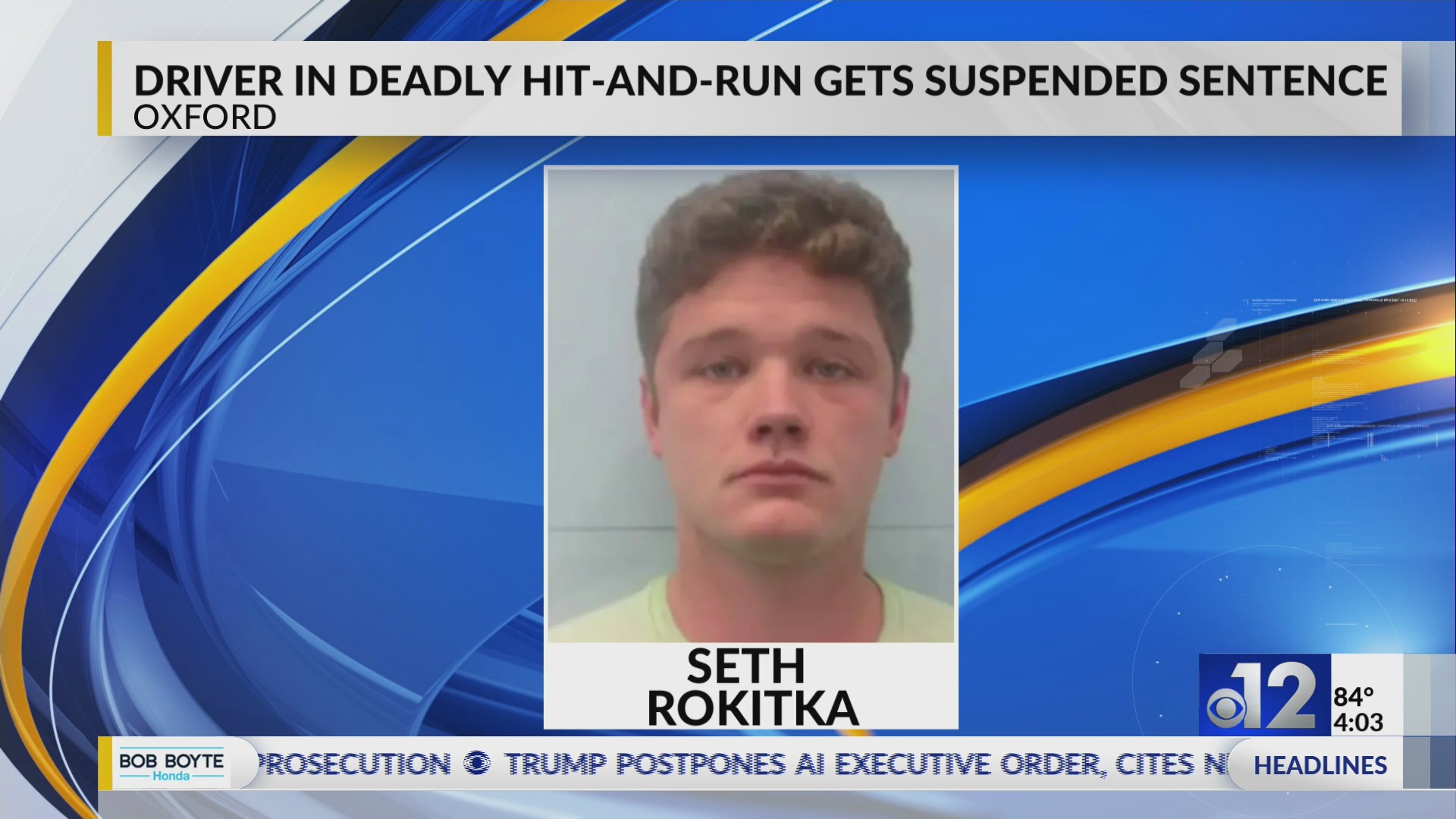 Driver in fatal Mississippi student hit-and-run gets suspended sentence