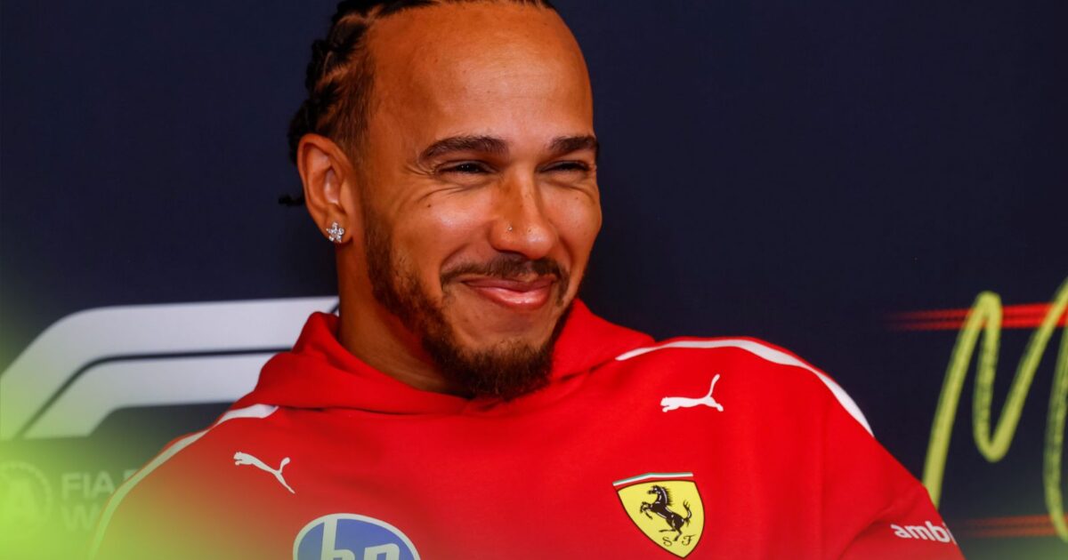 Lewis Hamilton quips Gilles Villeneuve was 'obviously far better' than ...