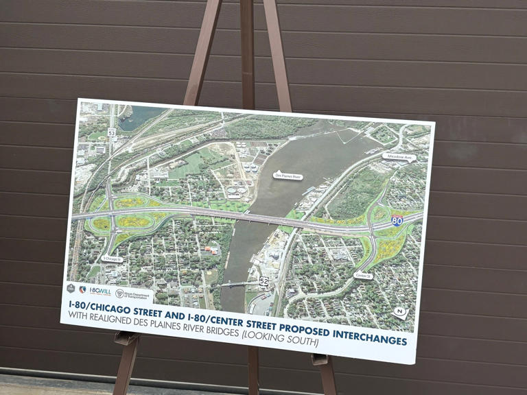 Photos: Governor JB Pritzker Bringing Joliet Brand New I-80 Bridge, He ...