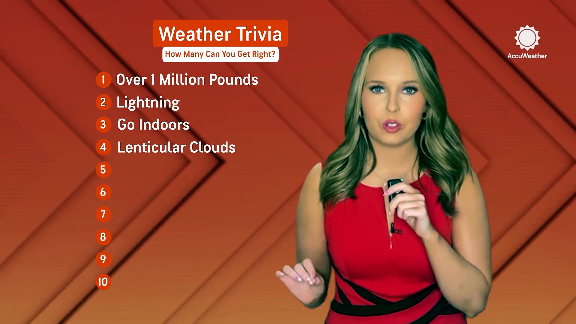 Weather trivia: How many can you get right?