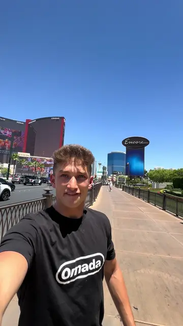Marshmallow trick shots across Vegas to the Copa America match