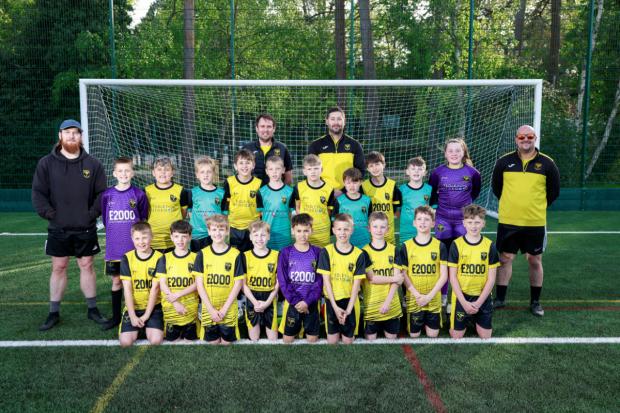 Housebuilder sponsors youth football club trophies for tournament