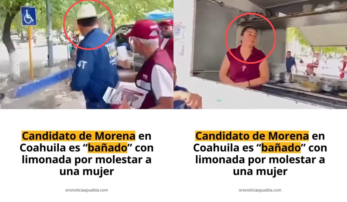Bañan con limonada a diputado acusado de molestar a una mujer en la ...