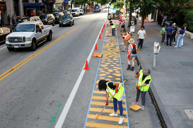Better Block transforming downtown Dallas into temporary urban ...