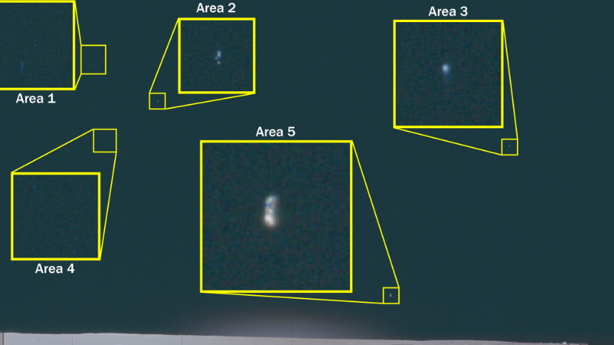 'Orbs swarming in all directions' - US government releases UFO sighting ...