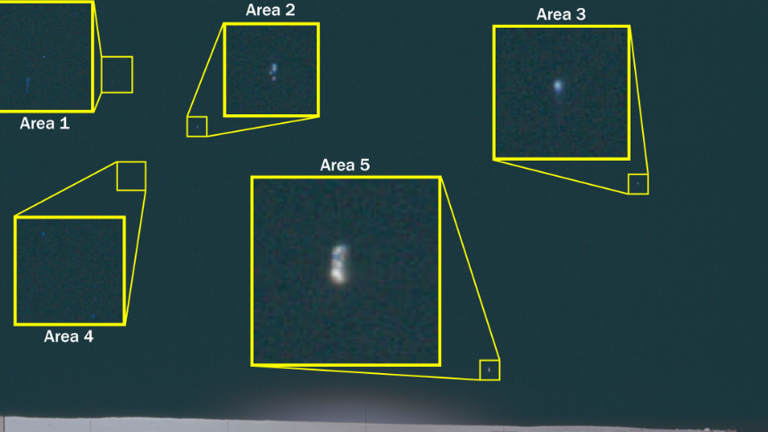 'Orbs swarming in all directions' - US government releases UFO sighting ...