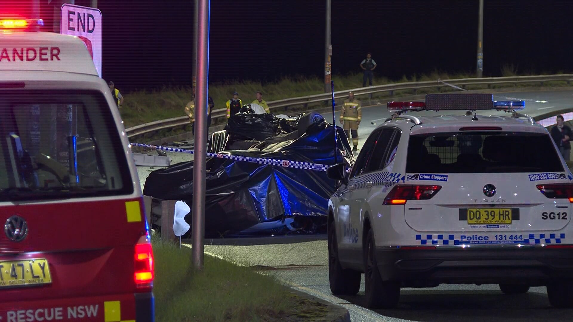 Police investigate triple fatal road crash in Sans Souci, southern Sydney